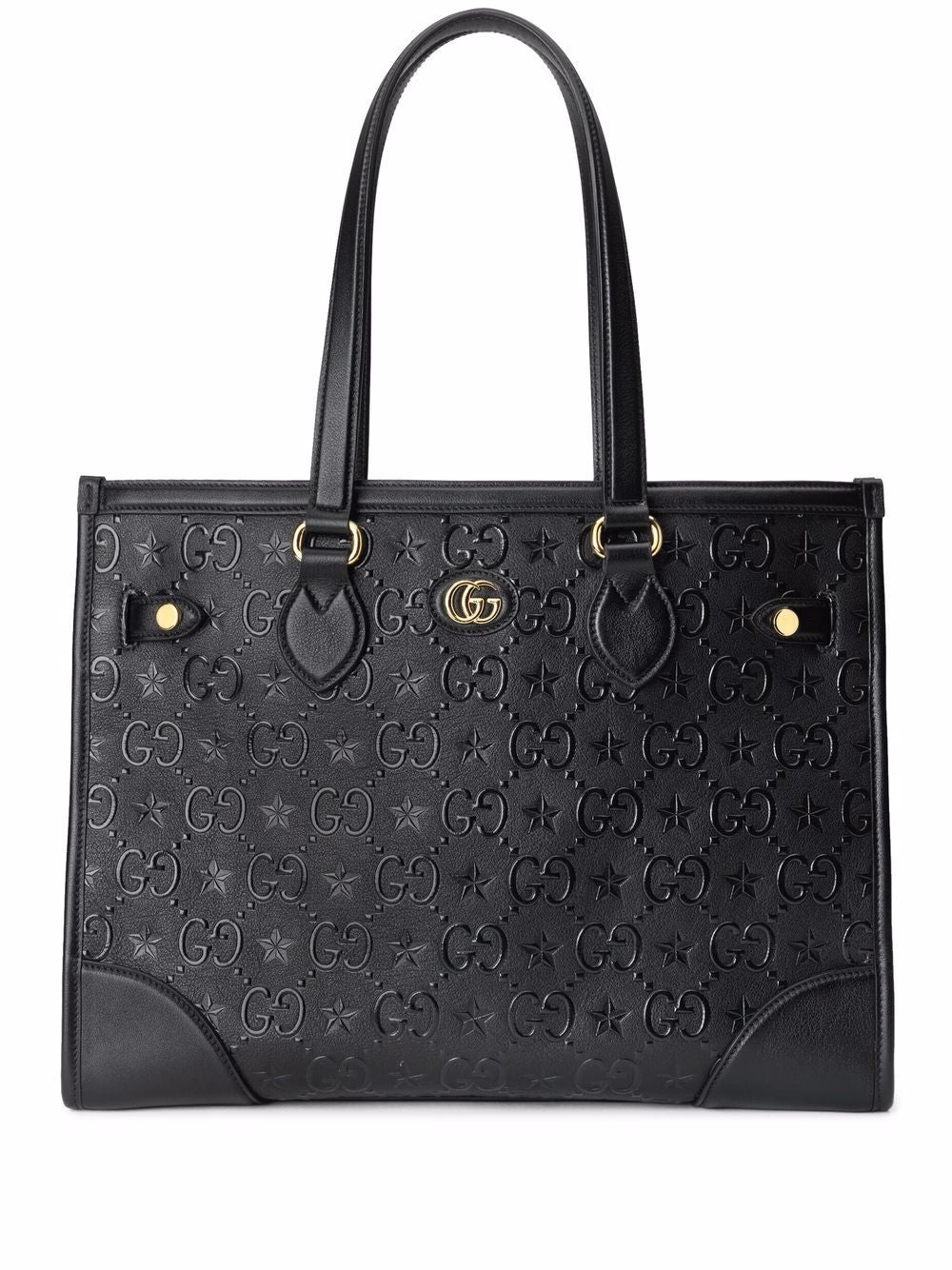 Gucci medium GG star embossed tote bag - Fashionrepsfam