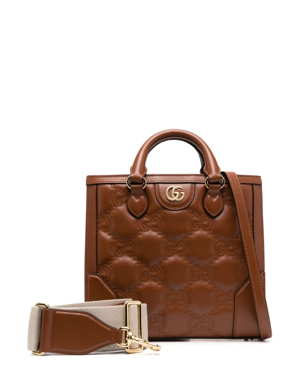 Gucci GG logo-embossed mini tote bag - Fashionrepsfam
